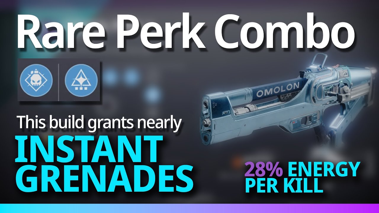 Demolitionist wellspring perk combo on OGMA PR6 fastest grenade spam ...