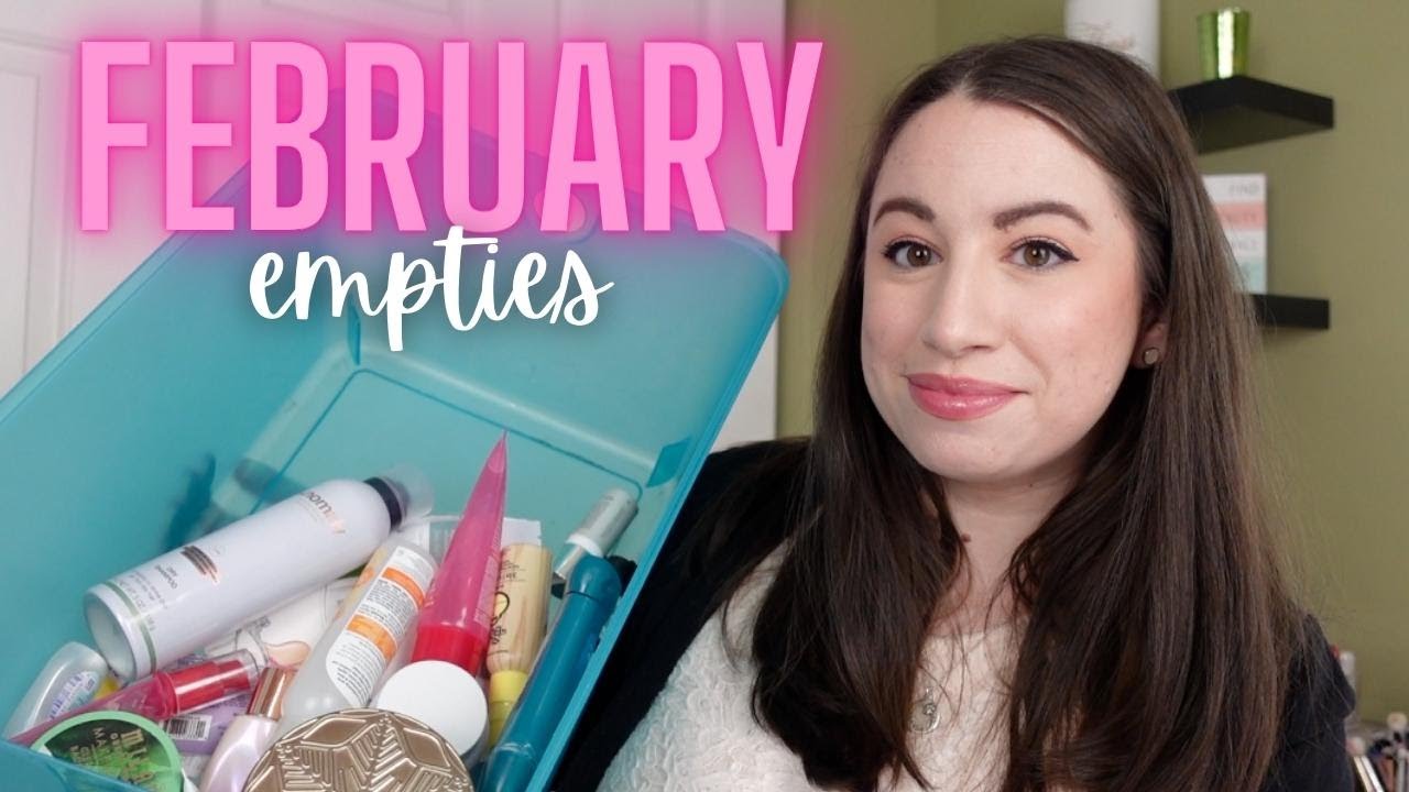February Empties | 2023 - YouTube