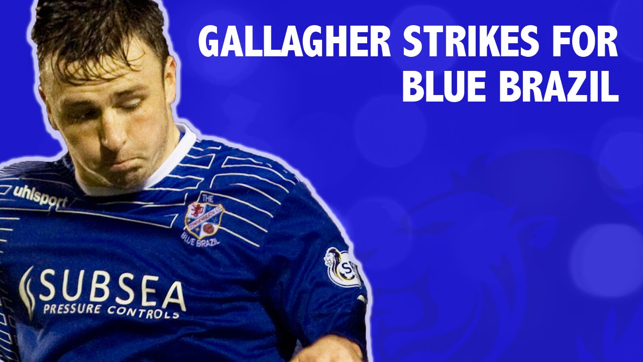 Gallagher strikes for Blue Brazil - YouTube