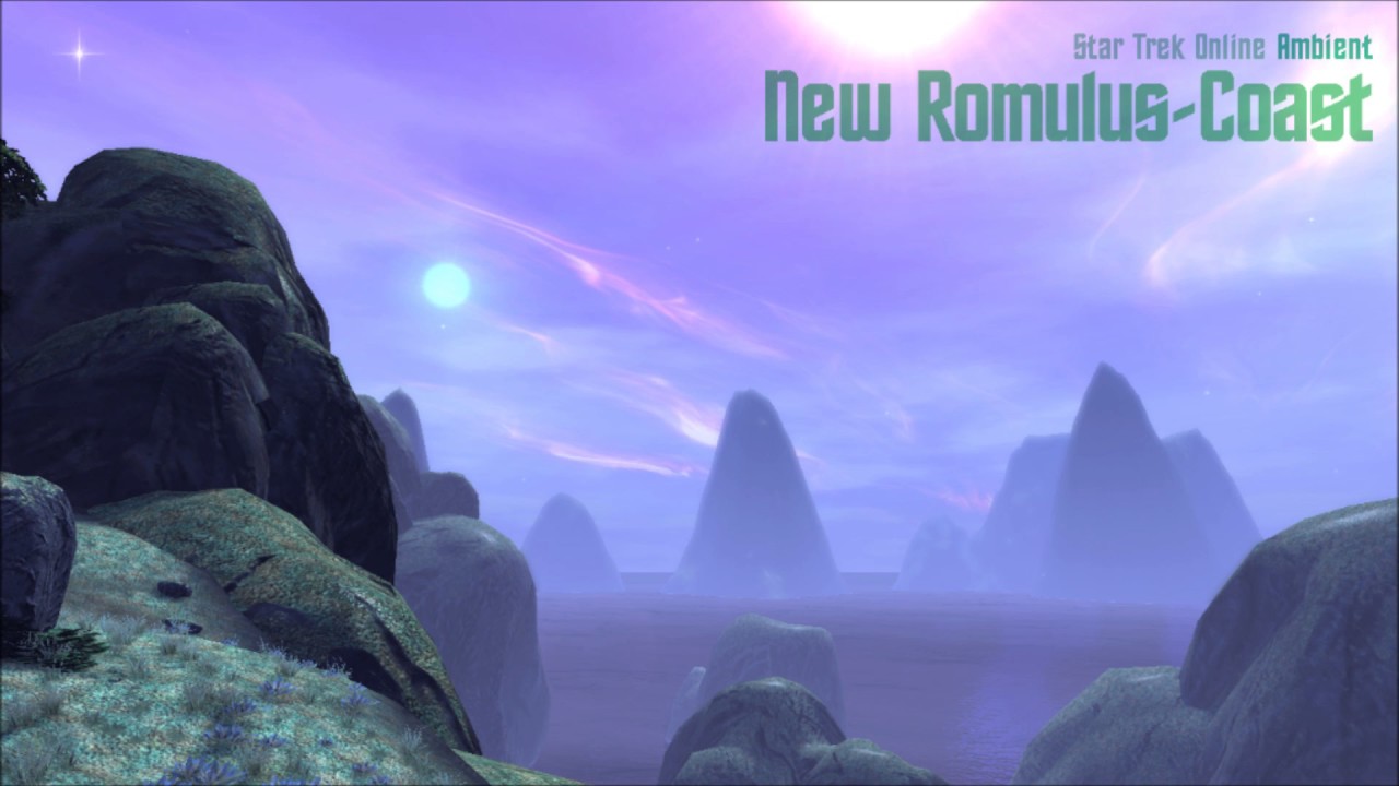 Star Trek Online Ambient - New Romulus Coast - YouTube