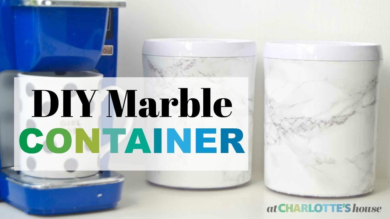 DIY Marble Container - YouTube