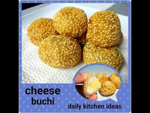 Easy home made cheese buchi - YouTube