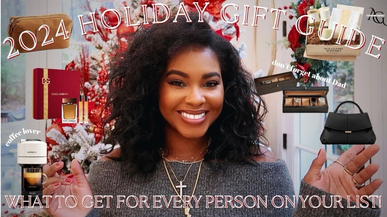 2024 HOLIDAY Gift Guide || what to get for everyone on your list! Gifts ...