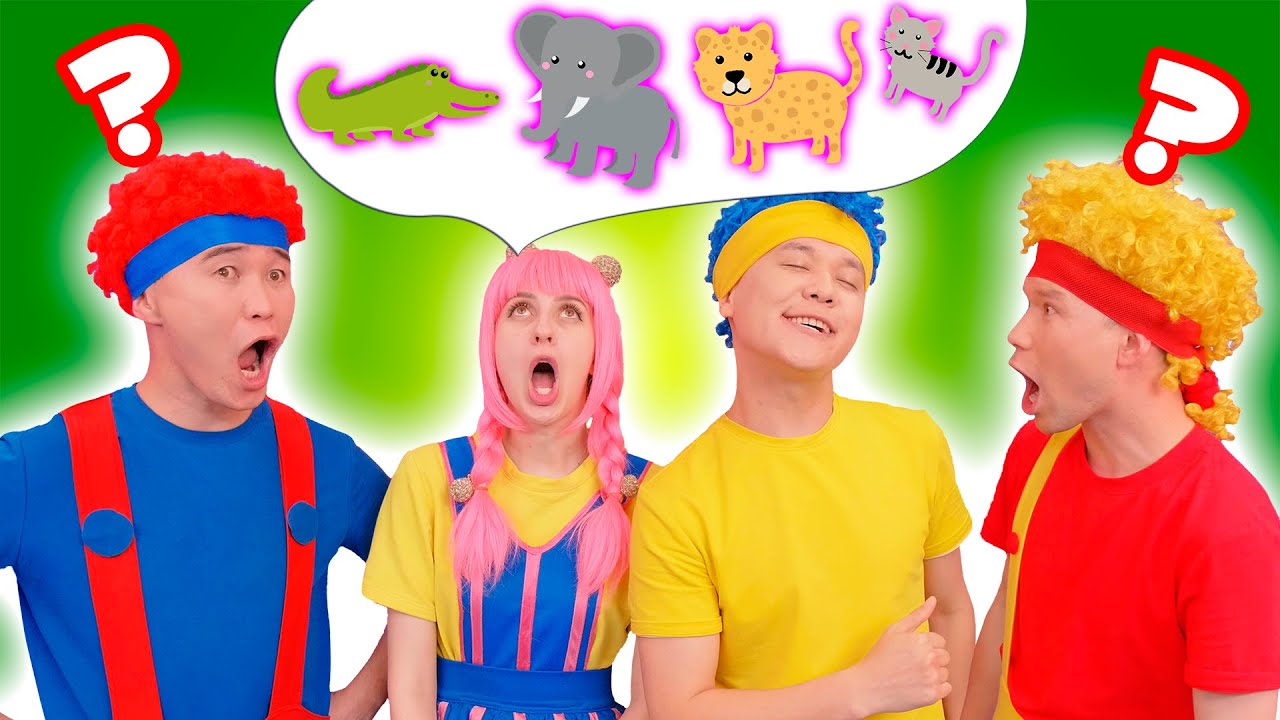 Moo! Meow! Woof! Guess, which animal? | D Billions VLOG English - YouTube