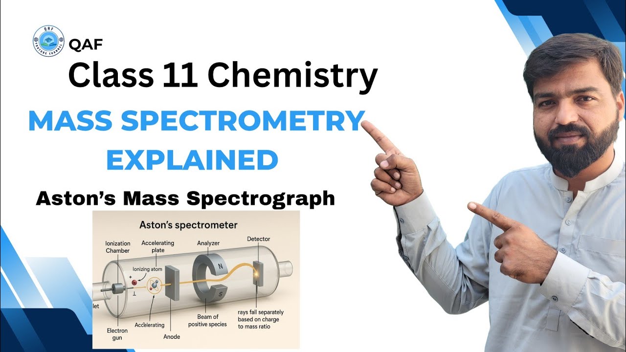 Mass Spectrometry Explained | Aston’s Mass Spectrograph | Class 11 ...