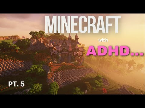 Minecraft with ADHD... I built a Not so Practical Base - YouTube
