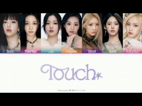 BABYMONSTER (베이비몬스터) - Touch [AI COVER] Color coded lyrics