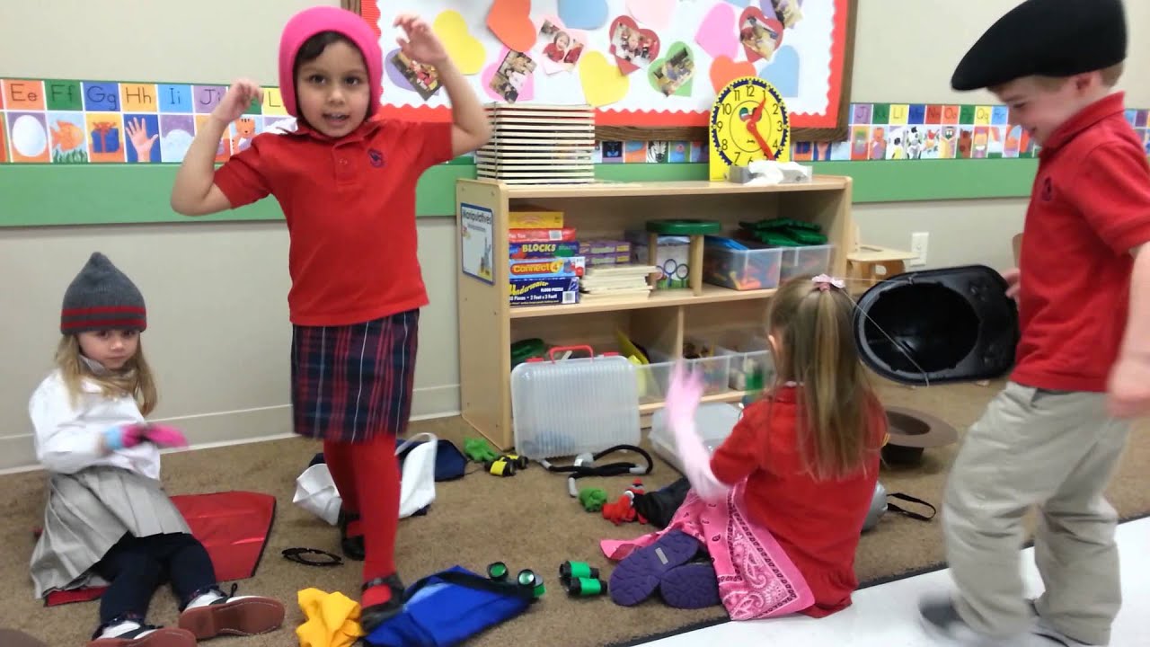 Playing House in the Primrose Pre-K Class - YouTube