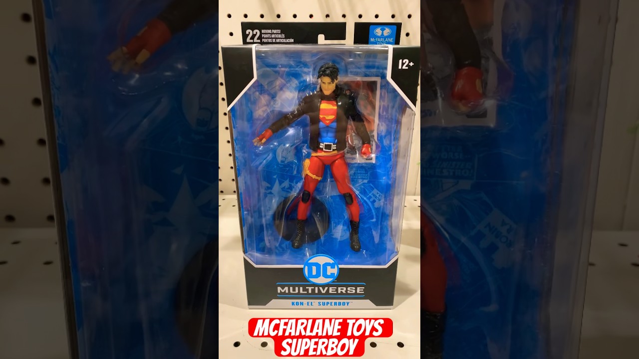 McFarlane Toys DC Multiverse KON-EL Superboy #shorts - YouTube