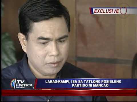 Mancao to run for congressman - YouTube