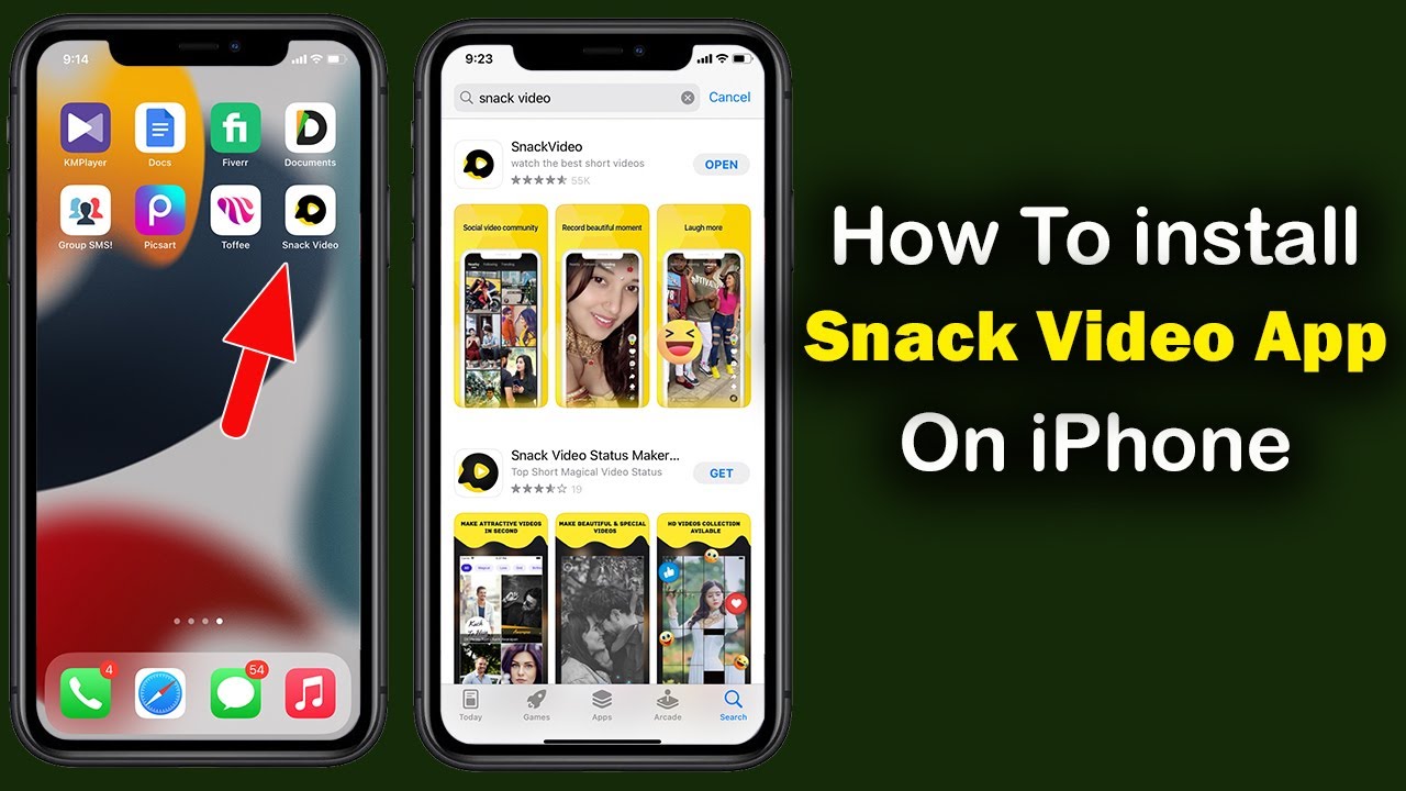 iPhone Snack Video App | How to install Snack Video app on iPhone ...