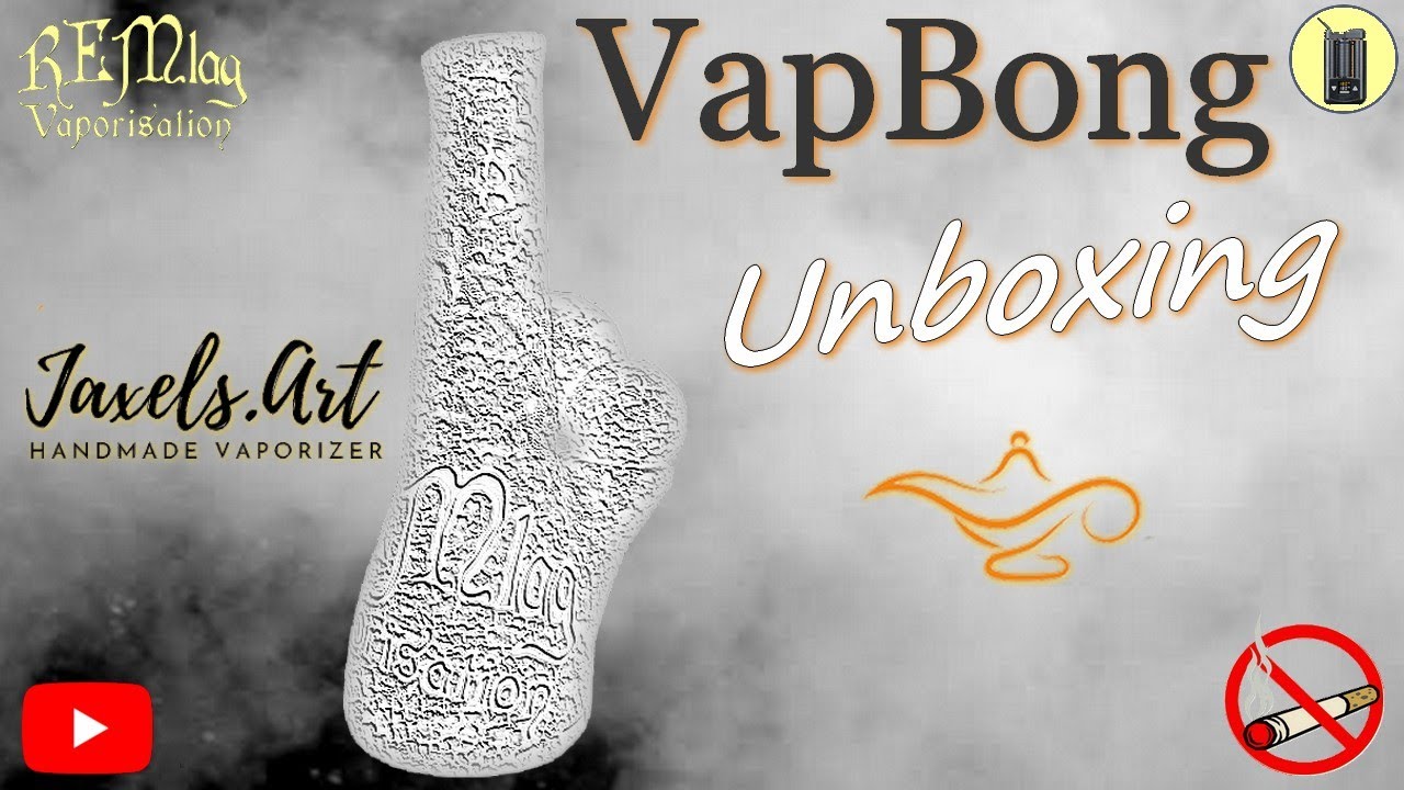 VAPBONG, Unboxing, Vaporisateur Céramique Jaxels Art - YouTube