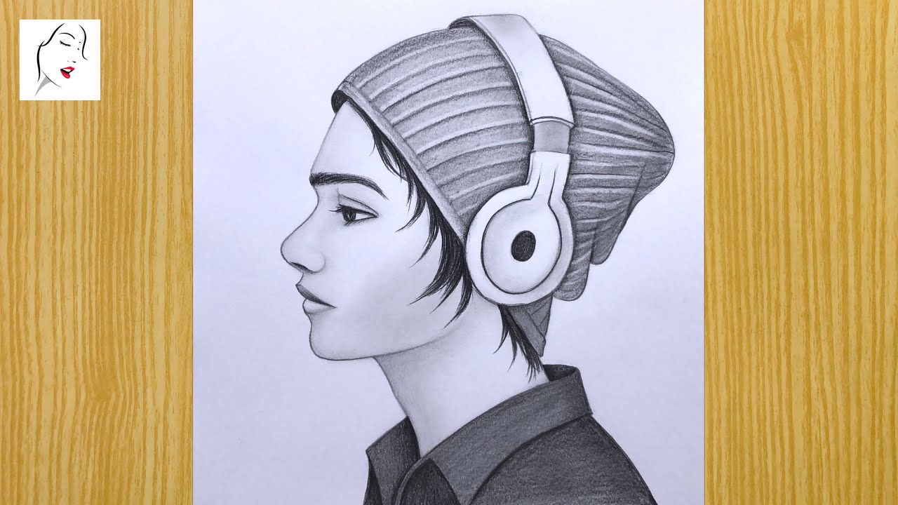 How to draw a handsome boy Drawing | Boy Drawing Tutorial | Pencil ...