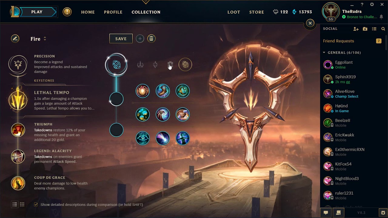 Fearless Lethal Tempo Volibear Runes - New Runes League of Legends ...