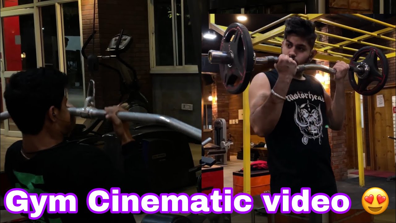 Gym Cinematic video Chitkara University | VLOG-142 - YouTube