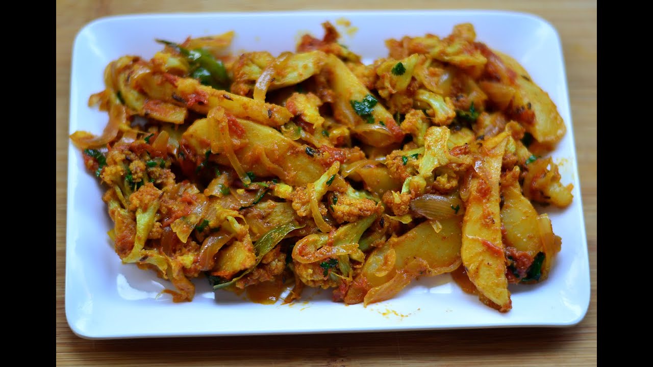 Aloo Gobi Recipe | Aloo Gobi Masala @ Guru's Cooking - YouTube