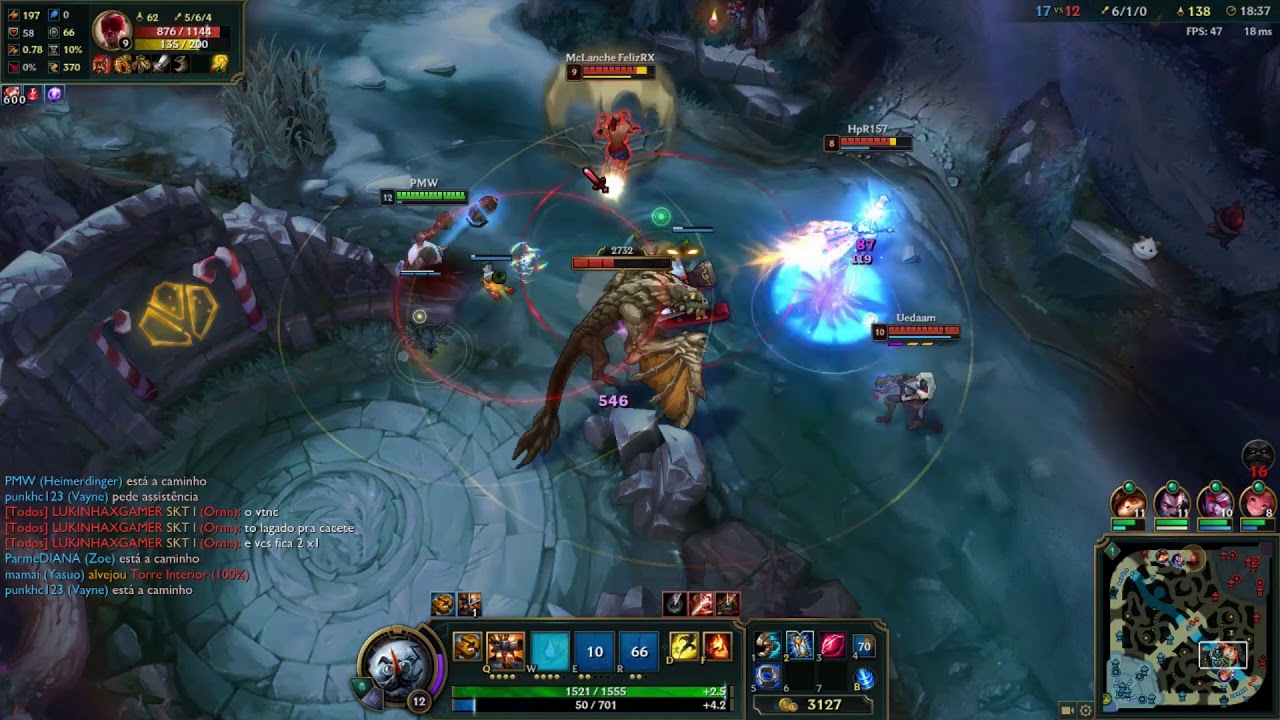 Como jogar de Heimerdinger - Rumo ao GG LOL Gameplay - YouTube