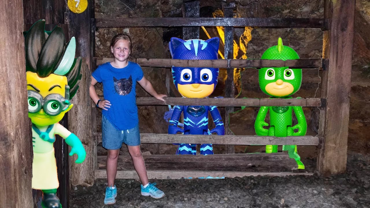 PJ Masks Romeo Steals the Golden Pineapple The Assistant Mine Hunt ...