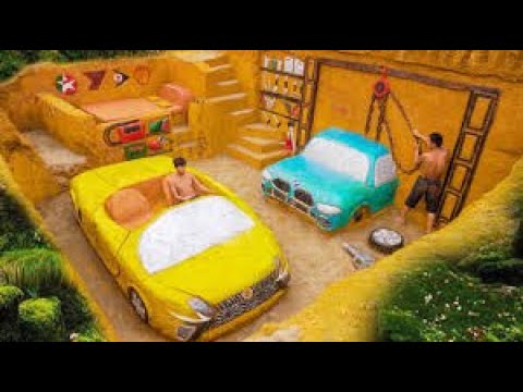 Çamurdan Ev Havuz Yapan Adam 60 Days Building Modern Underground King Room With Swimming Pool In