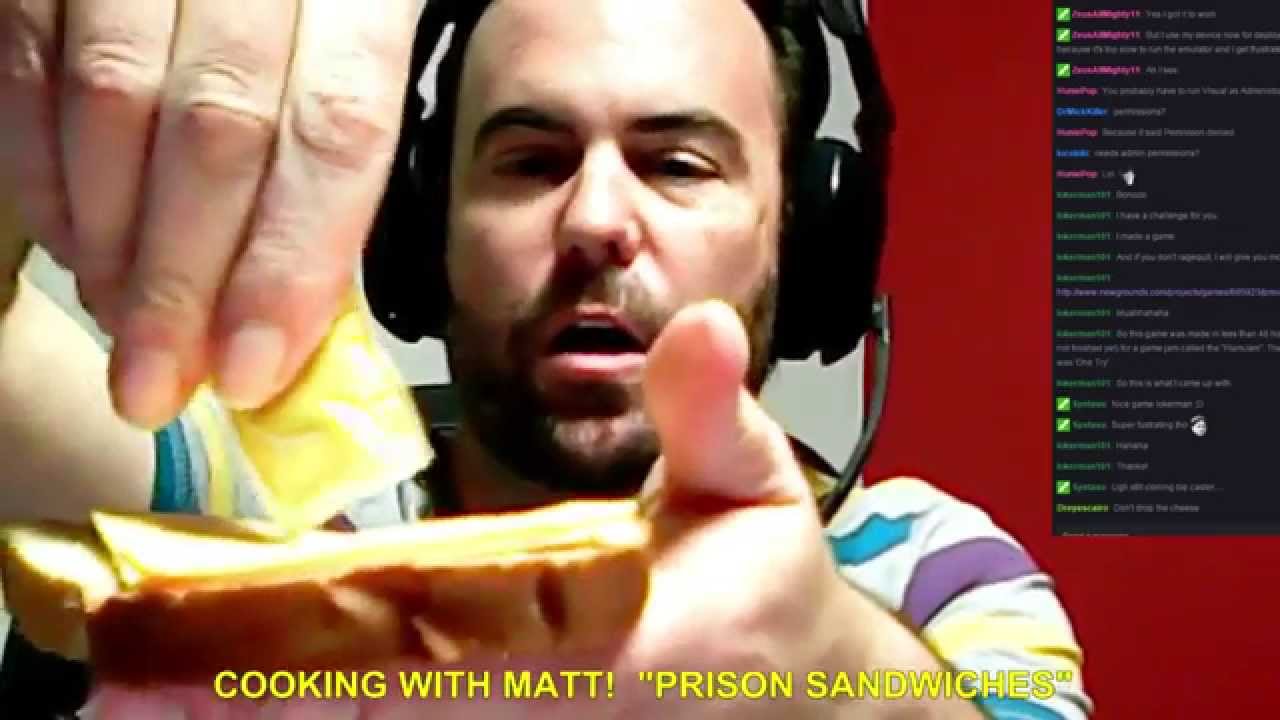 Cooking with Matt: "Prison Sandwiches" - YouTube