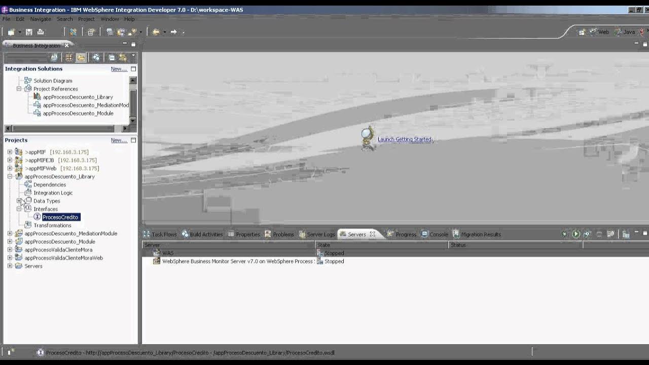 IBM WebSphere Integration Developer 03 crearInterface - YouTube