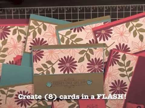 Simply Simple SUPER FLASH CARDS by Connie Stewart - YouTube