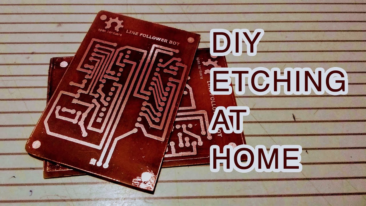 DIY PCB Etching at Home - YouTube