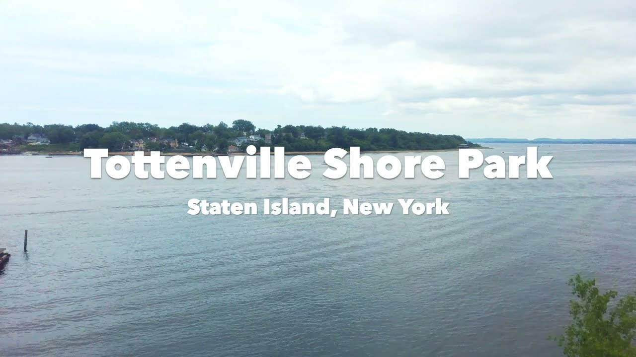 Staten Island, NY - Tottenville Shore Park (4K) - YouTube