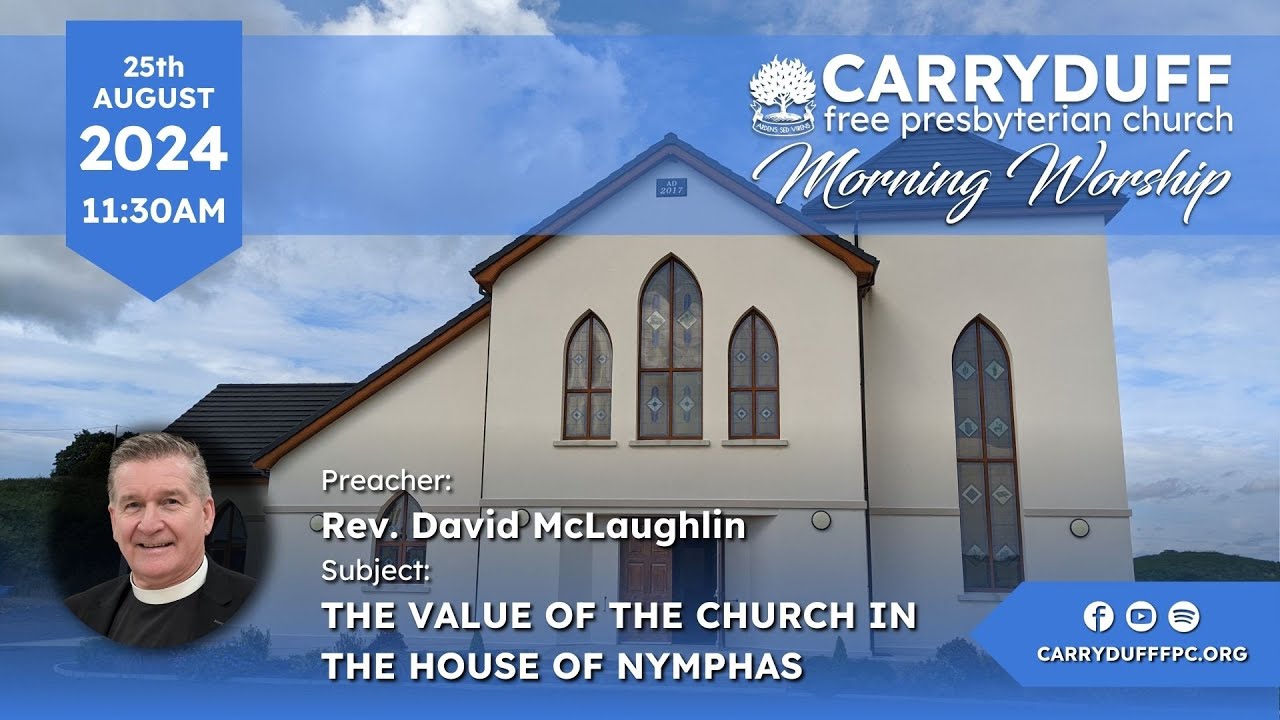 The Value of the Church In The House Of Nymphas - YouTube