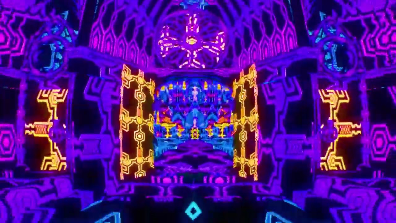 VIAJE DMT (simulación visual) - DMT TRIP (breakthrough)🐲🐉 - YouTube