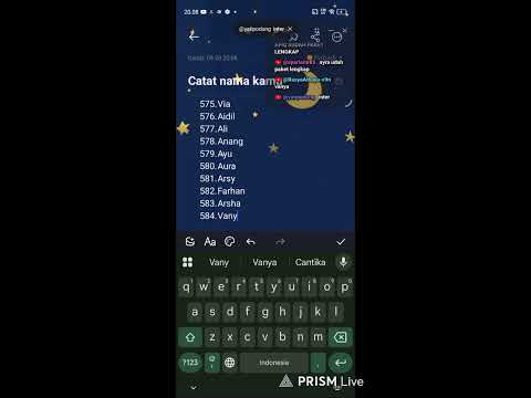 catat nama kamu
