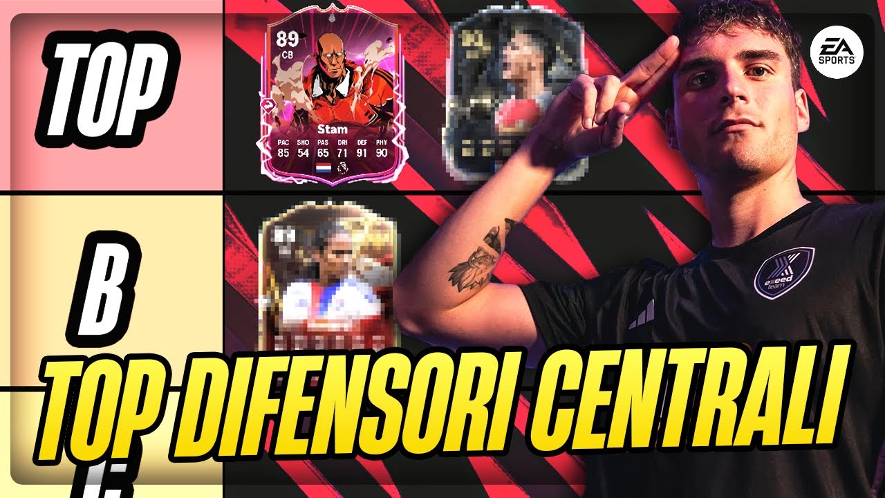 I MIGLIORI DIFENSORI CENTRALI di FC25 || TIER LIST - YouTube