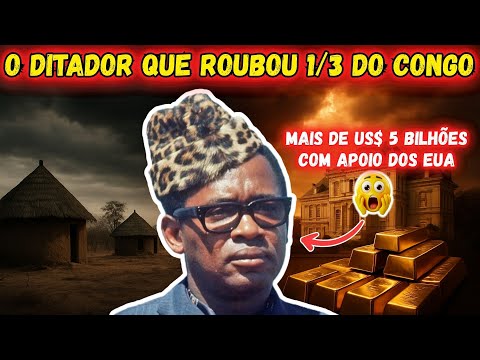 COMO O LEOPARDO DO ZAIRE CONQUISTOU O CONGO | Mobutu Sese Seko