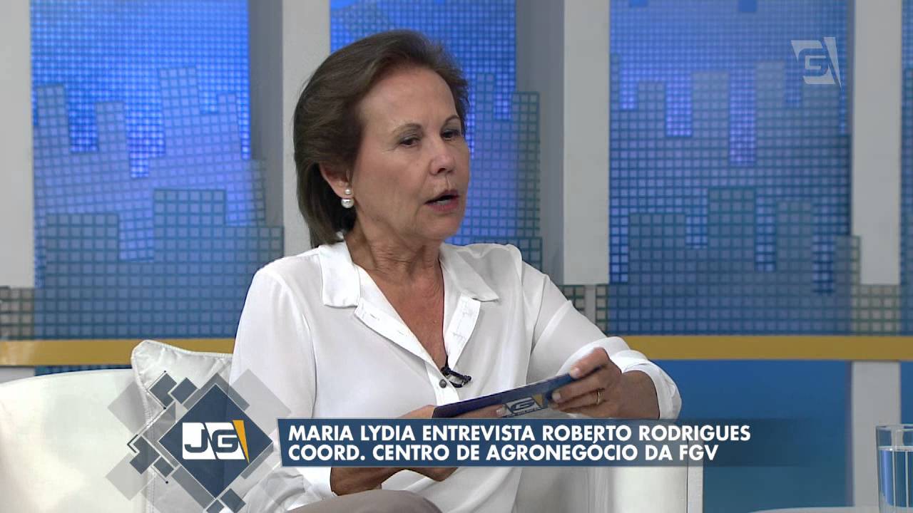 Maria Lydia entrevista Roberto Rodrigues, coord. Centro de Agronegócio ...