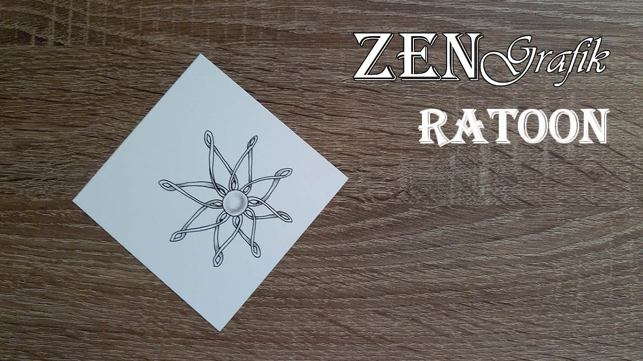 ZenGrafik - ZenTangle Ratoon - YouTube