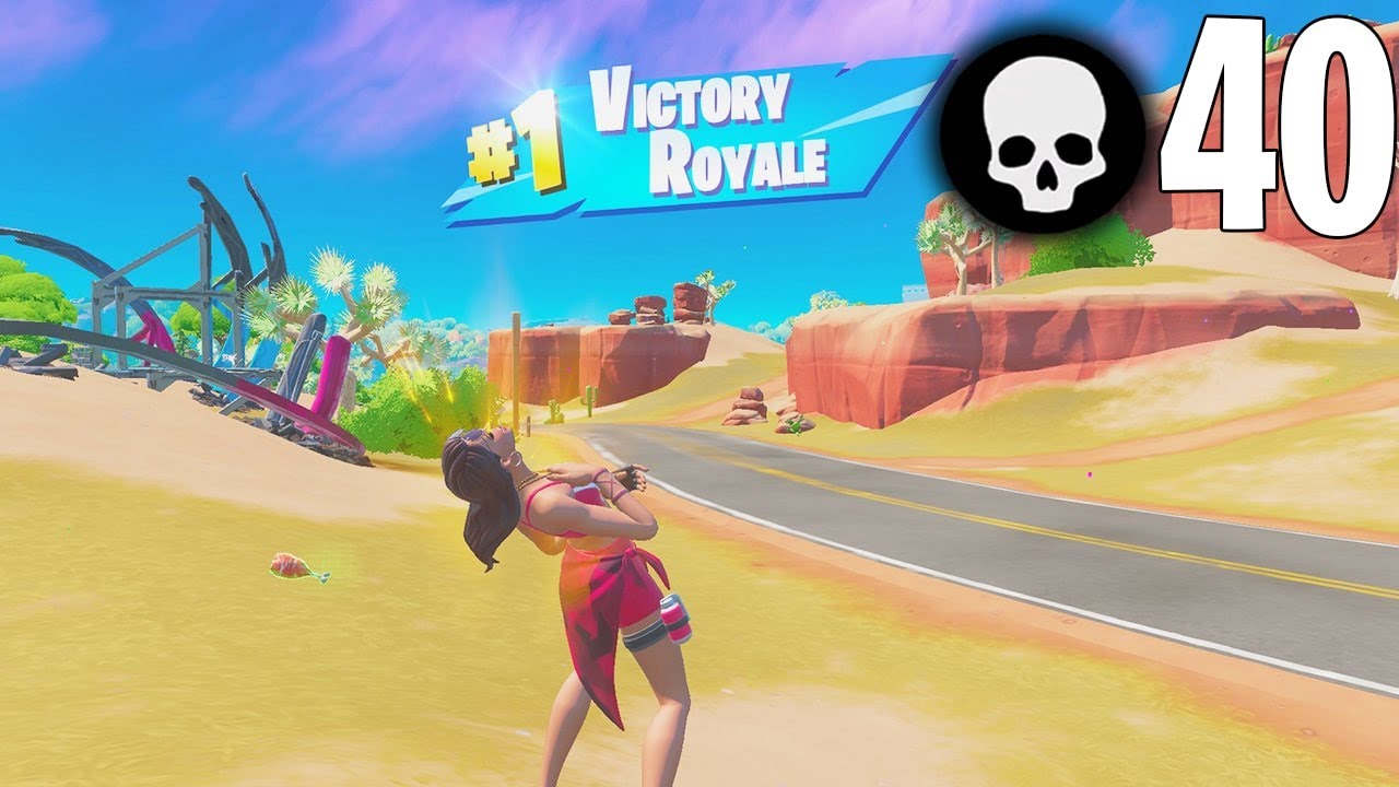 40 Elimination Solo vs Squad Win Full Gameplay Fortnite Chapter 3 ...