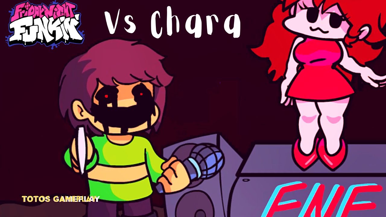Friday Night Funkin VS Chara Mod - YouTube