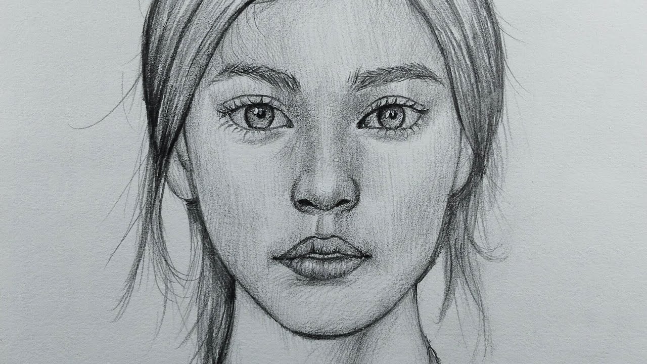Draw a Perfect Girl's Face Like a Pro Using Loomis! - YouTube