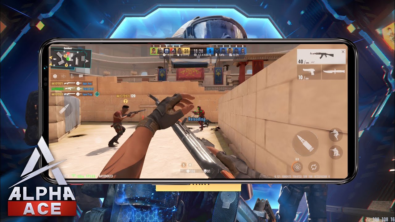 Alpha Ace - FPS New Beta Gameplay (ios/Android) - YouTube