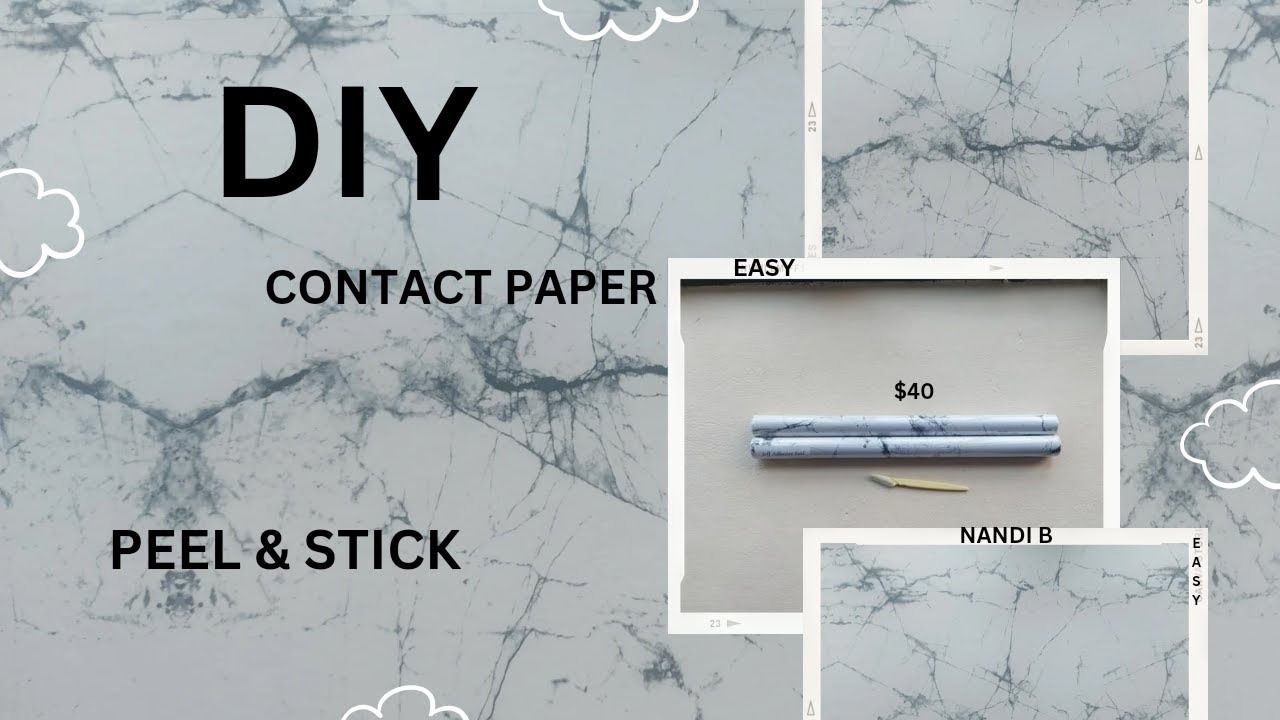 EASY - DIY CONTACT PAPER | PEEL & STICK | UPGRADES | BAY WINDOW | HOME ...