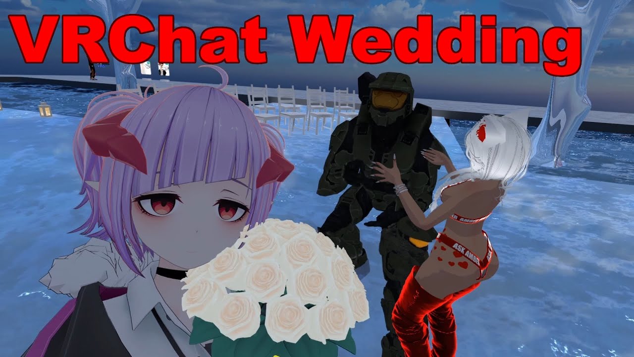 I conducted a wedding in VRChat and it was hilarious. - YouTube