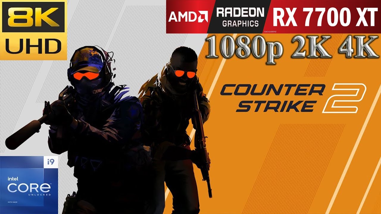 Counter Strike 2 CS2 : AMD Radeon RX 7700 XT | 1080p 1440p 4K | Max ...