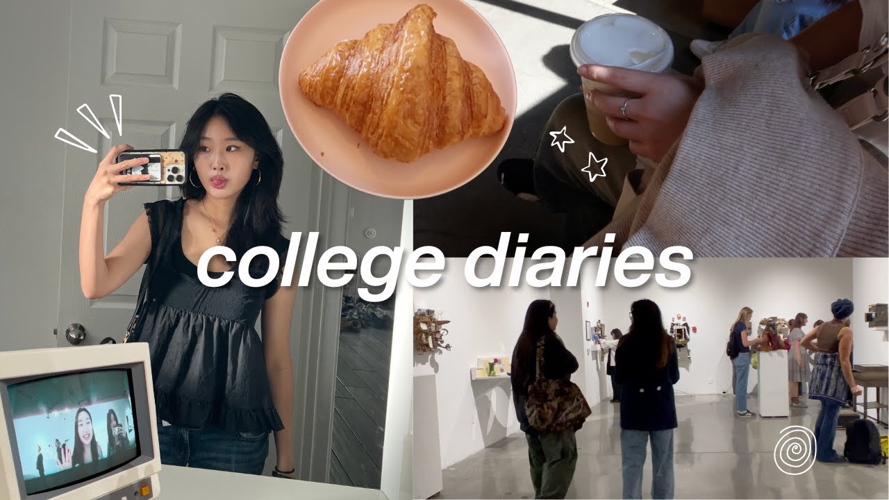 my life as a usc student ༉‧*. cafe hopping, working, and interviews - YouTube