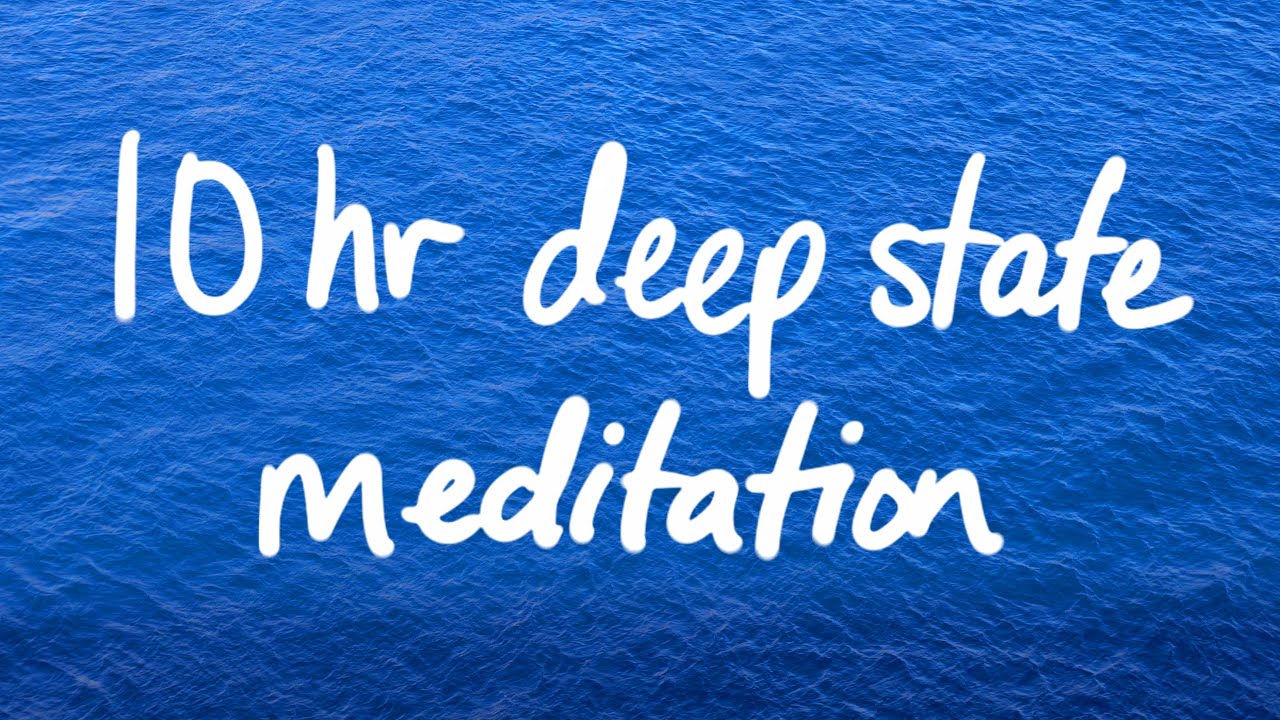 10 hr deep state meditation - mesmerizing sea ambience -ambient music ...