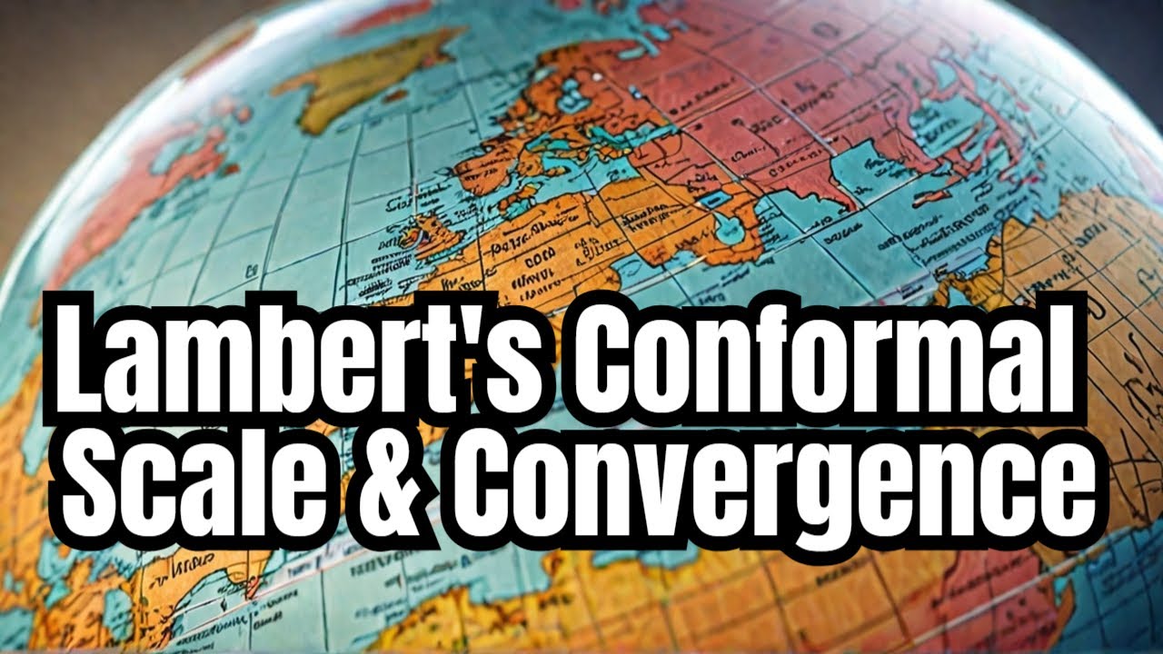 ATPL 061 General Navigation #46: Lambert's Conformal: Scale and ...