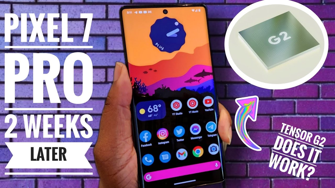 Google Pixel 7 Pro Review | 2 Weeks Later ( Tensor G2 Performance ...