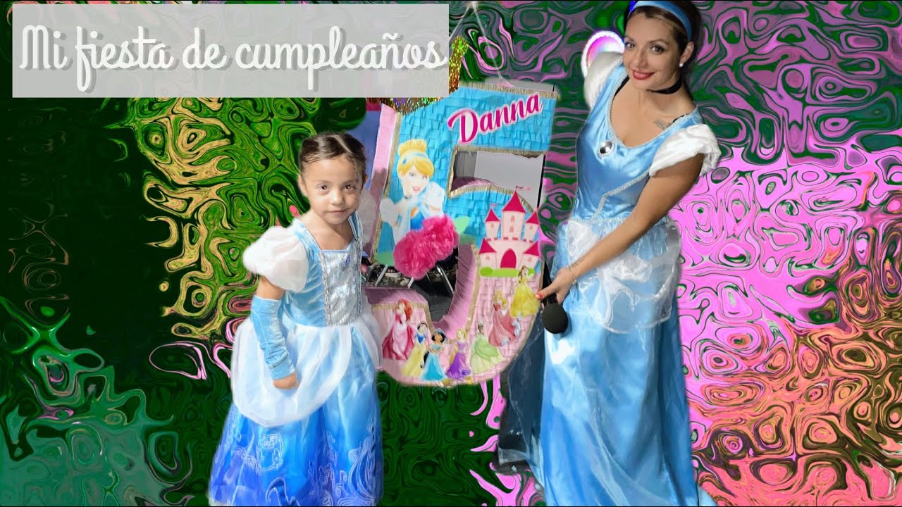 Mi fiesta de cumpleaños (tematica de Disney) - YouTube