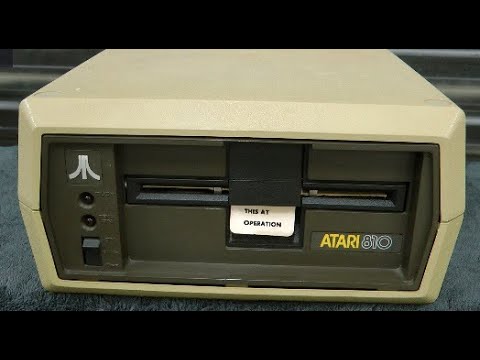 Atari 810 Floppy Disk Drive - YouTube