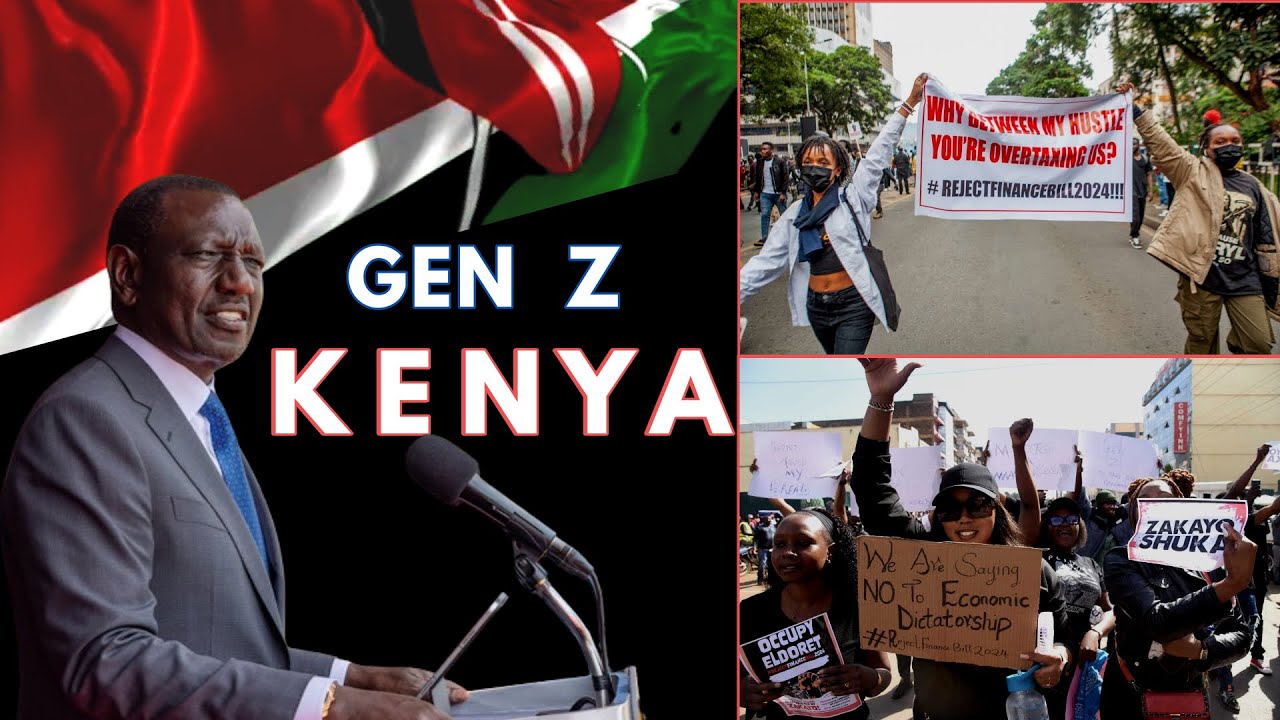 PROTEST IN KENYA GEN Z - THURSDAY - YouTube
