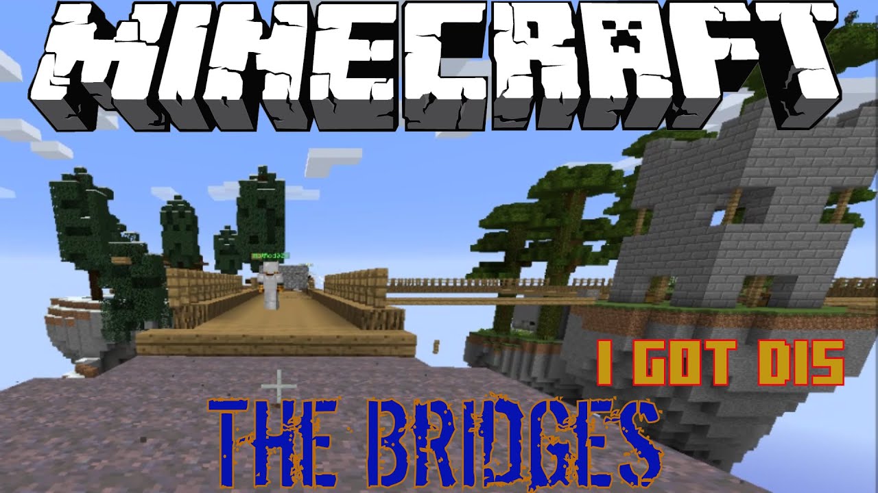 Minecraft Minigame - Bridges: First Time? I Got This - YouTube